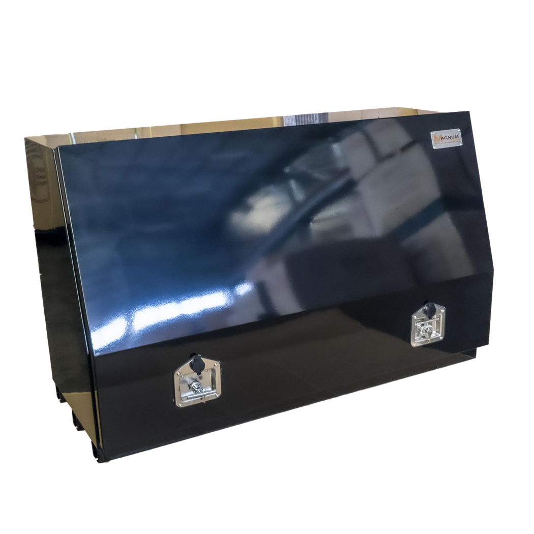 Buy Black Steel Ute Full Open Tool Box 1400 mm (1400 mm wide) 00419 ...