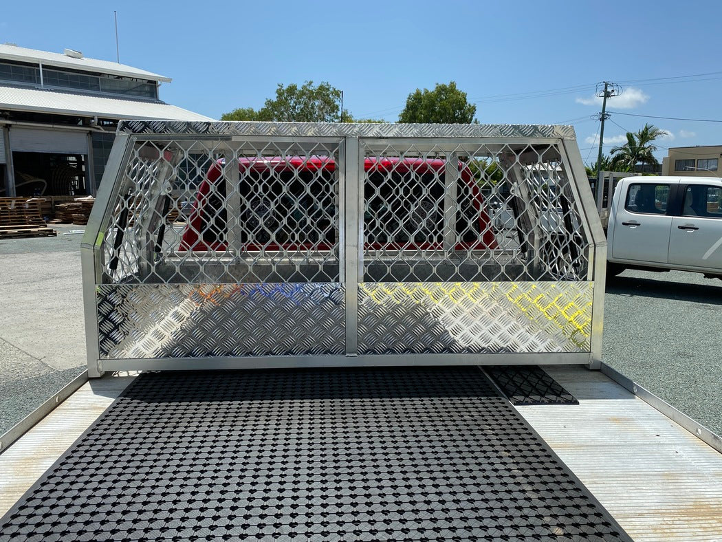 1775 mm 2 Door Aluminium Dog Cage Gullwing Toolbox – Magnum MFG