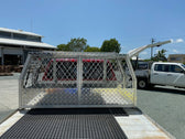 Ute Dog Cage | Aluminium Dog Box for Ute | 1775 mm 2 Door Aluminium Dog ...