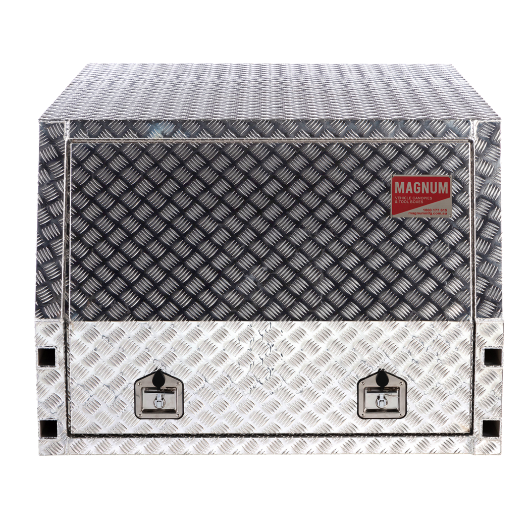 Aluminium Checker Plate Canopy with Lift Off – Magnum MFG