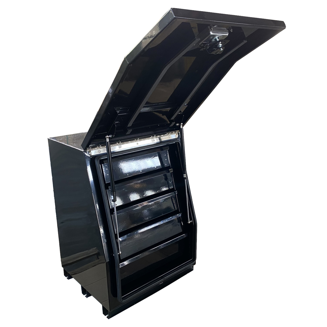 Buy Black Steel 5 Drawer Tool Box - 550 mm long from – Magnum MFG